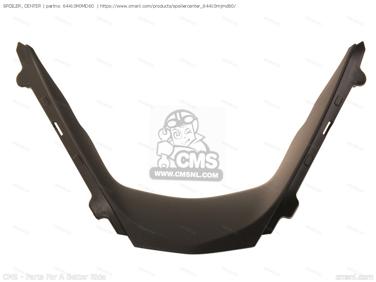 64410MJMD60: Spoiler,center Honda - buy the 64410-MJM-D60 at CMSNL