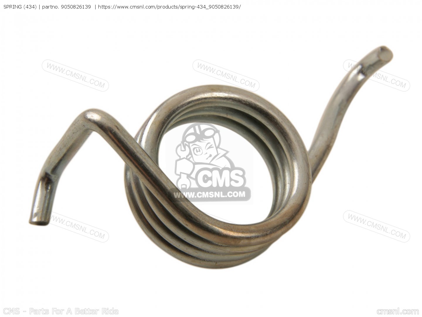 9050826139: SPRING (434) Yamaha - buy the 90508-26139-00 at CMSNL