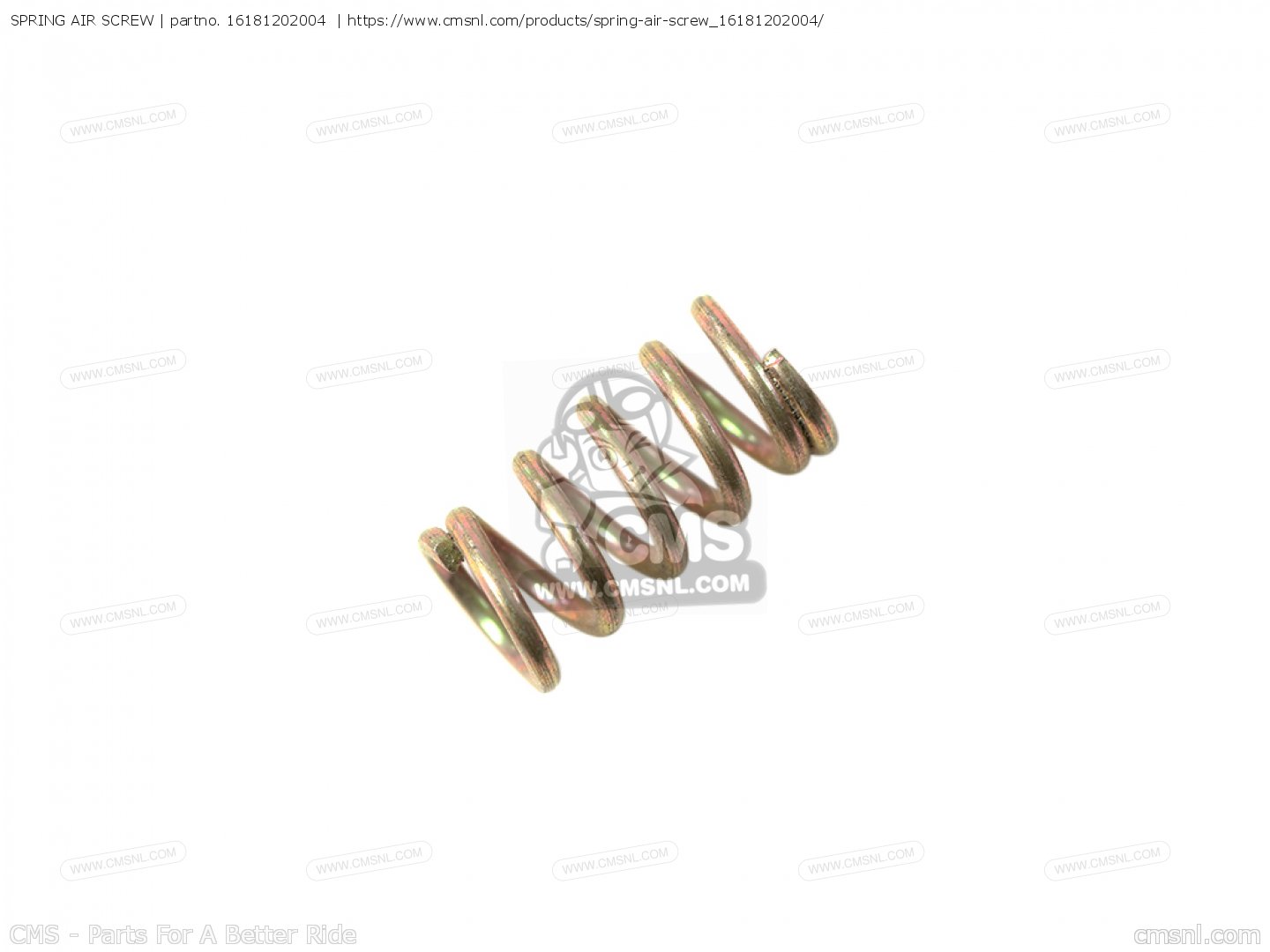 SPRING AIR SCREW for P50 LITTLE HONDA GENERAL EXPORT - order at CMSNL