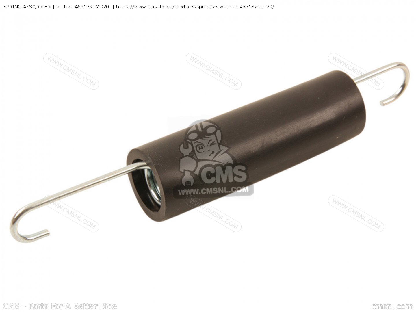 46513KTMD20: Spring Assy,rr Br Honda - buy the 46513-KTM-D20 at CMSNL