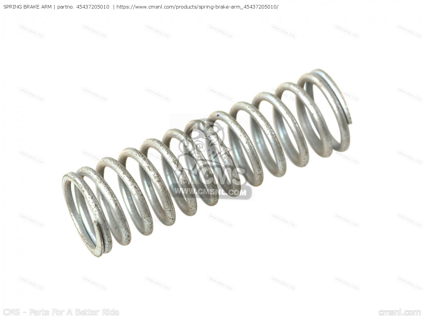 45437205010: SPRING BRAKE ARM Honda - buy the 45437-205-010 at CMSNL