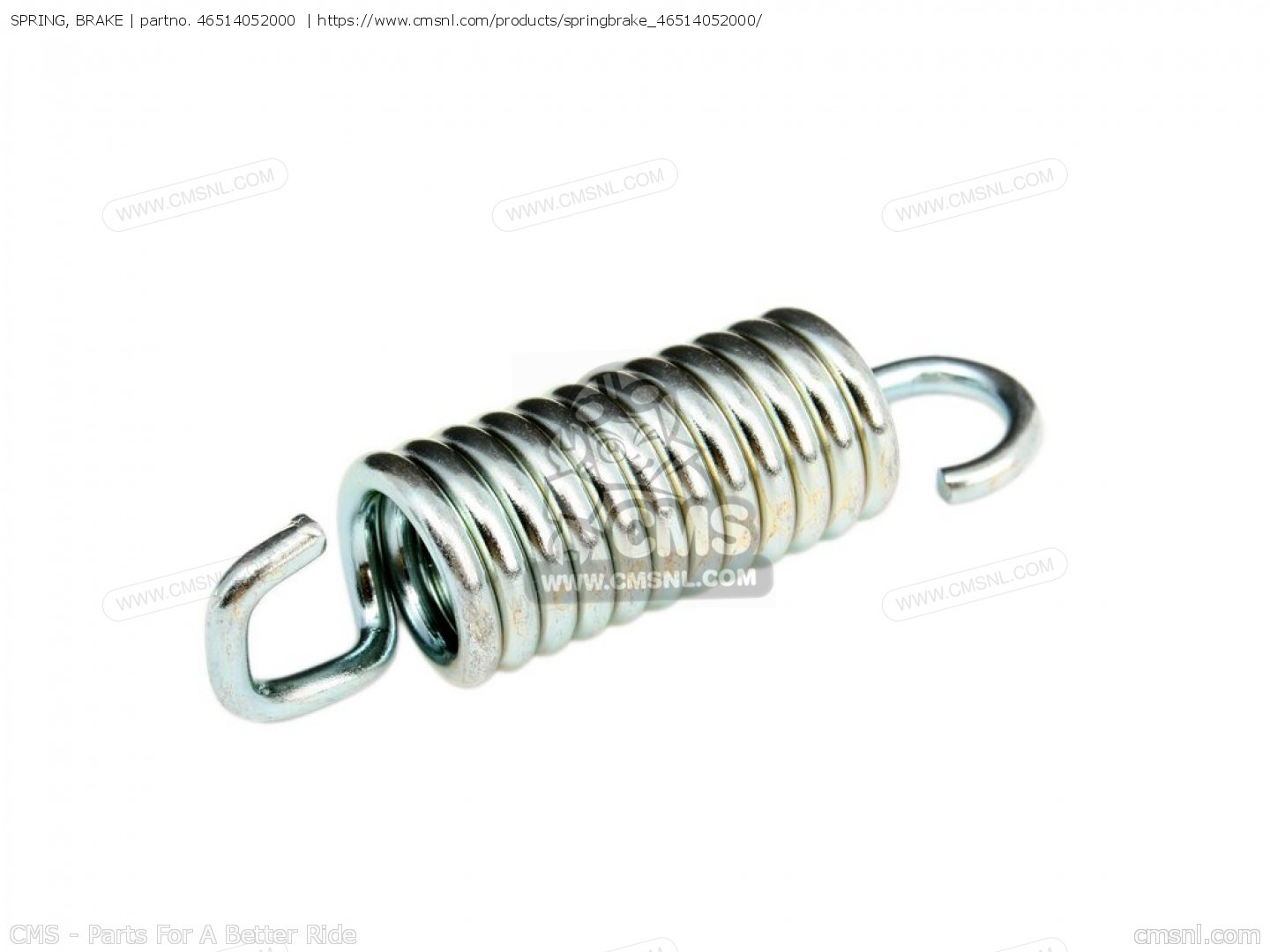 46514052000: SPRING, BRAKE Honda - buy the 46514-052-000 at CMSNL