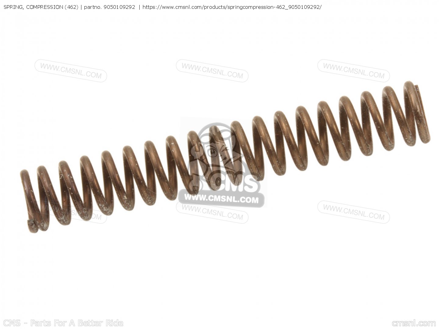 9050109292: SPRING, COMPRESSION (462) Yamaha - buy the 90501-09292-00 ...