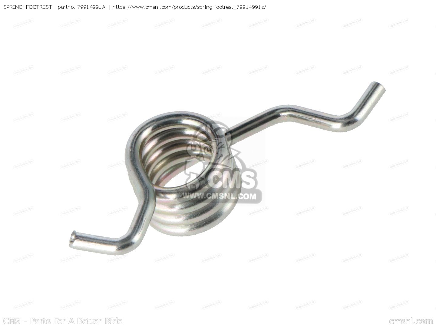 79914991A: SPRING. FOOTREST Ducati - buy the 79914991A at CMSNL