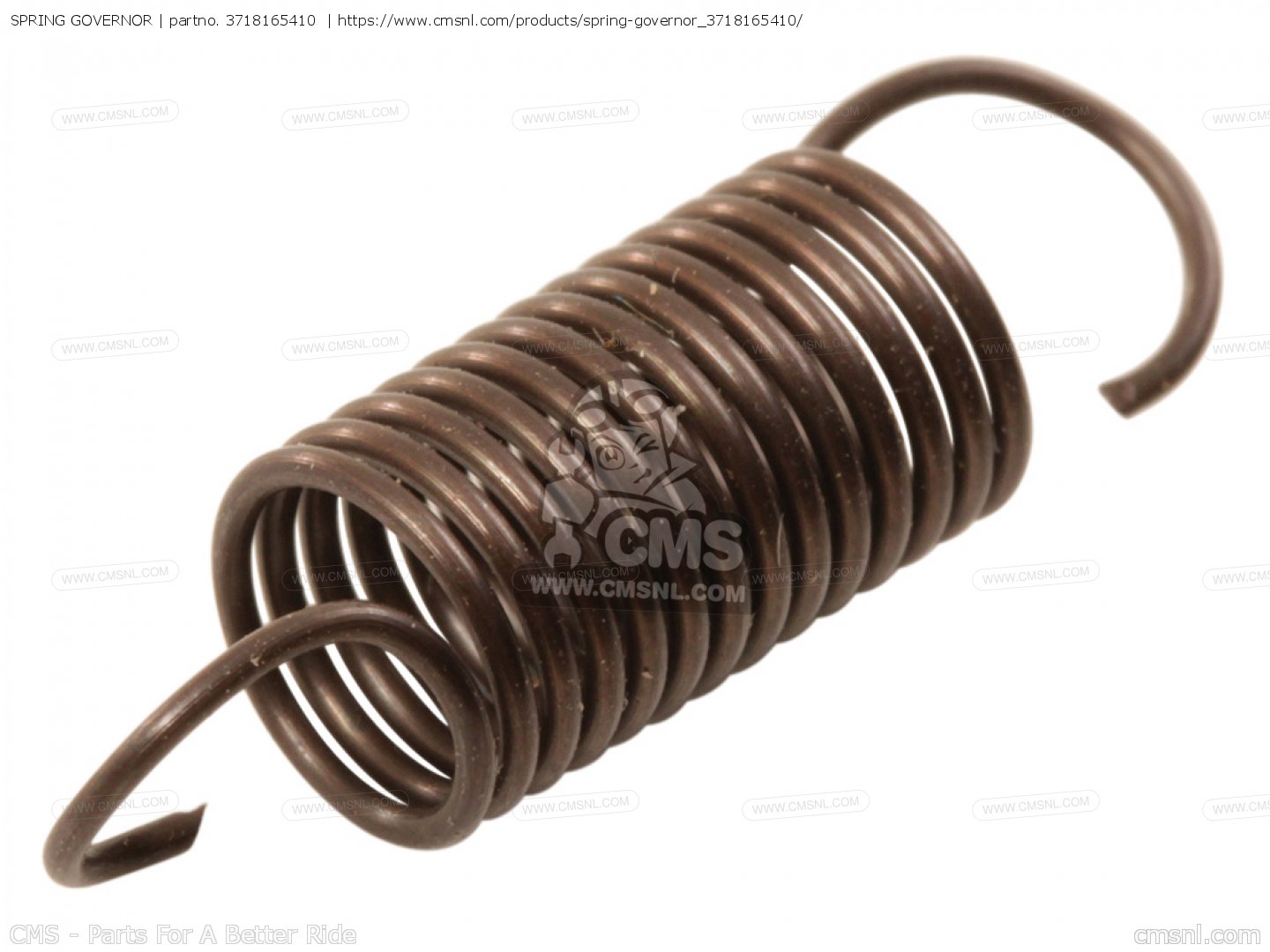 3718165410: SPRING GOVERNOR Yamaha - buy the 371-81654-10-00 at CMSNL