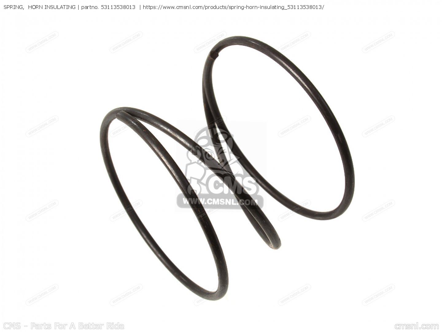 53113538013: Spring, Horn Insulating Honda - buy the 53113-538-013 at CMSNL