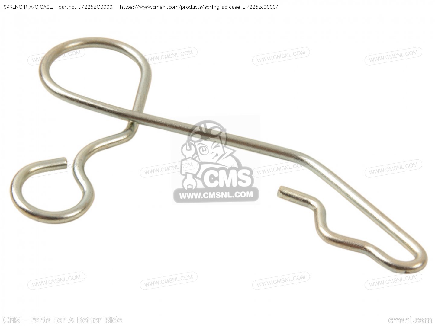 17226ZC0000: SPRING R,A/C CASE Honda - buy the 17226-ZC0-000 at CMSNL