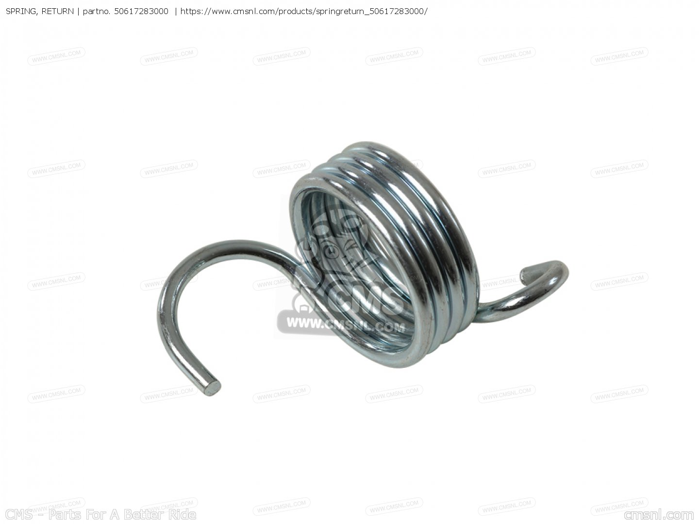 50617283000: SPRING, RETURN Honda - buy the 50617-283-000 at CMSNL
