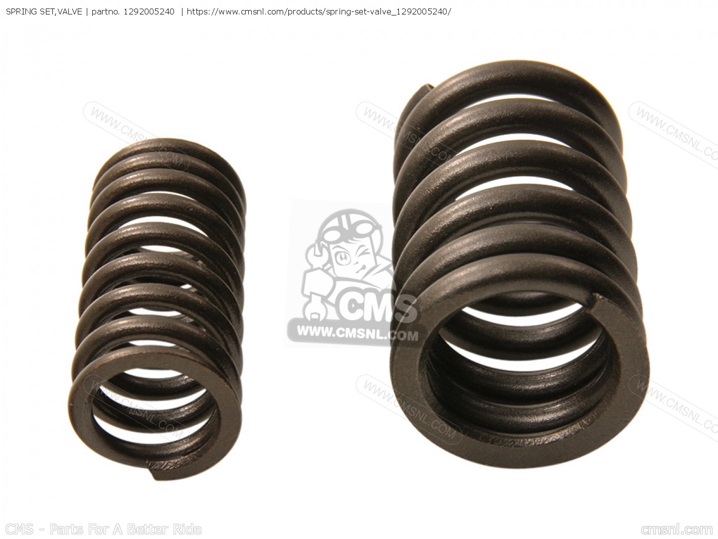 SPRING SET,VALVE for GZ125U 1999 (X) (E01) - order at CMSNL