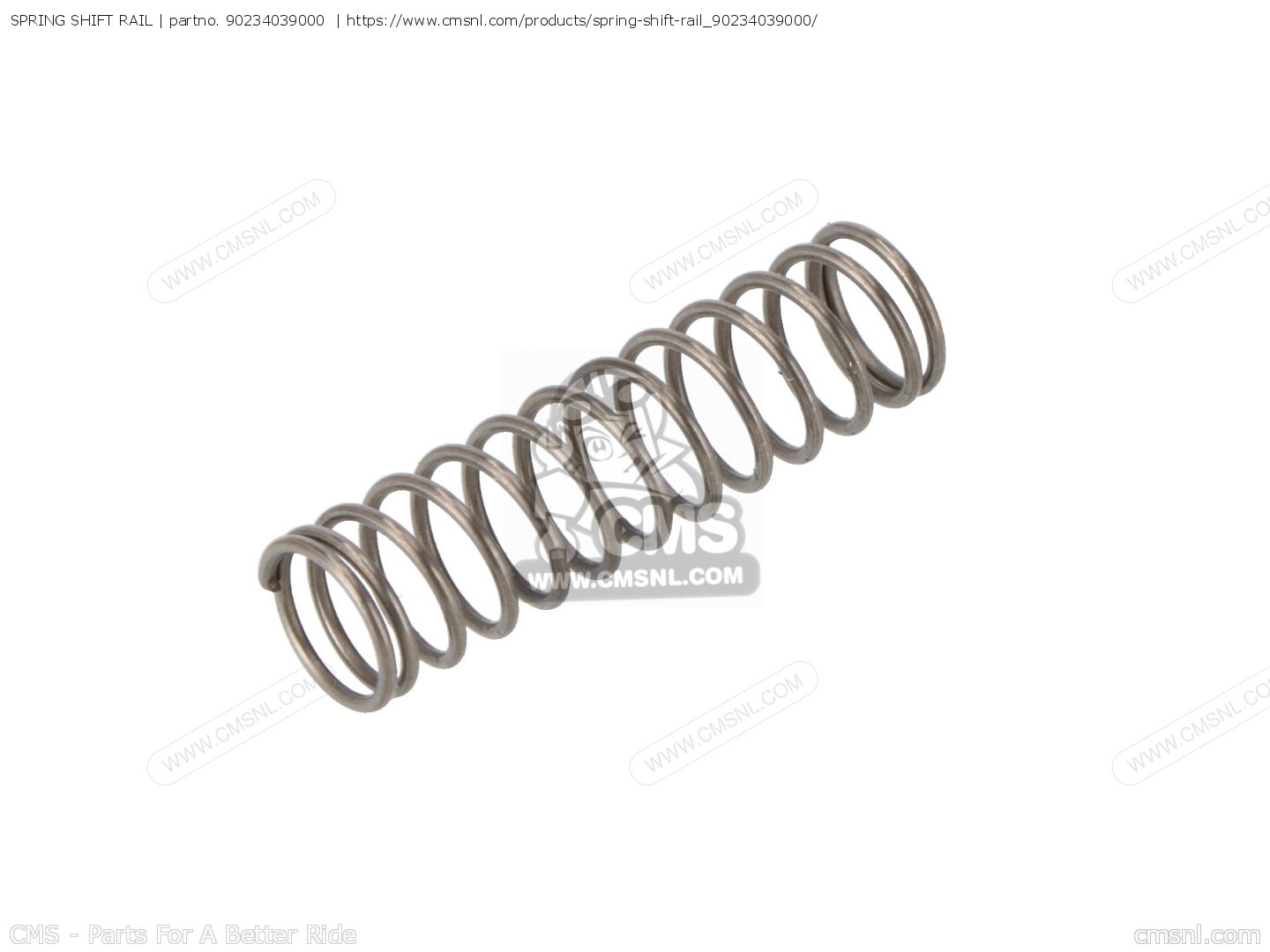 90234039000: SPRING SHIFT RAIL KTM - buy the 90234039000 at CMSNL