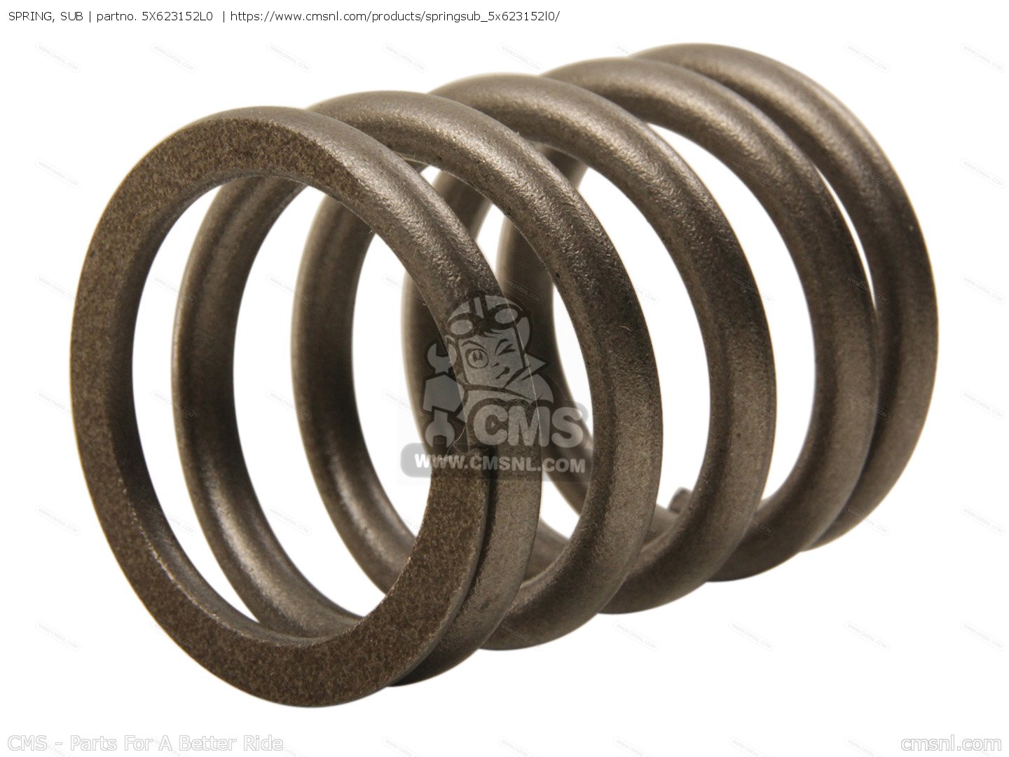 5X623152L0: SPRING, SUB Yamaha - buy the 5X6-23152-L0-00 at CMSNL