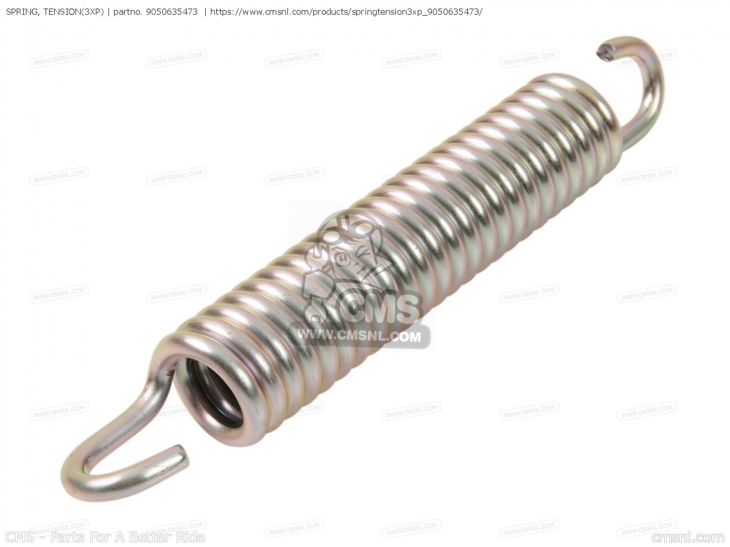 9050635473: SPRING, TENSION(3XP) Yamaha - buy the 90506-35473-00 at CMSNL