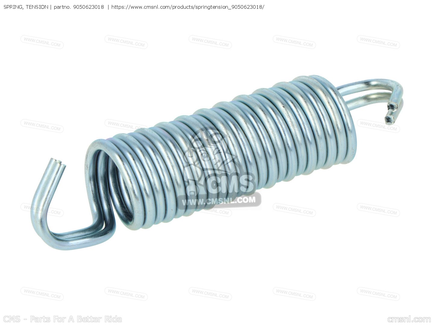 9050623018: SPRING, TENSION Yamaha - buy the 90506-23018-00 at CMSNL