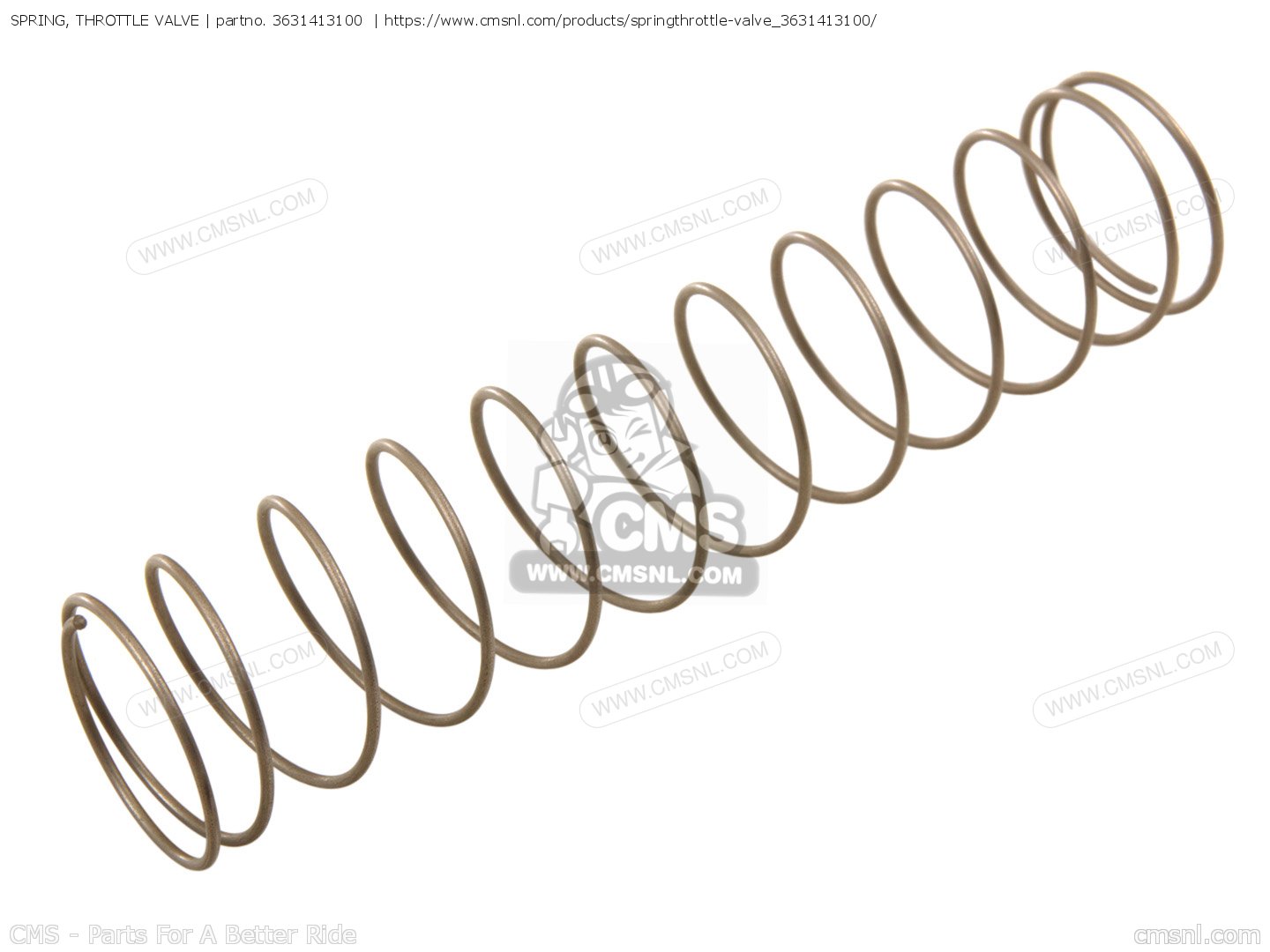 SPRING, THROTTLE VALVE for Yamaha - order at CMSNL