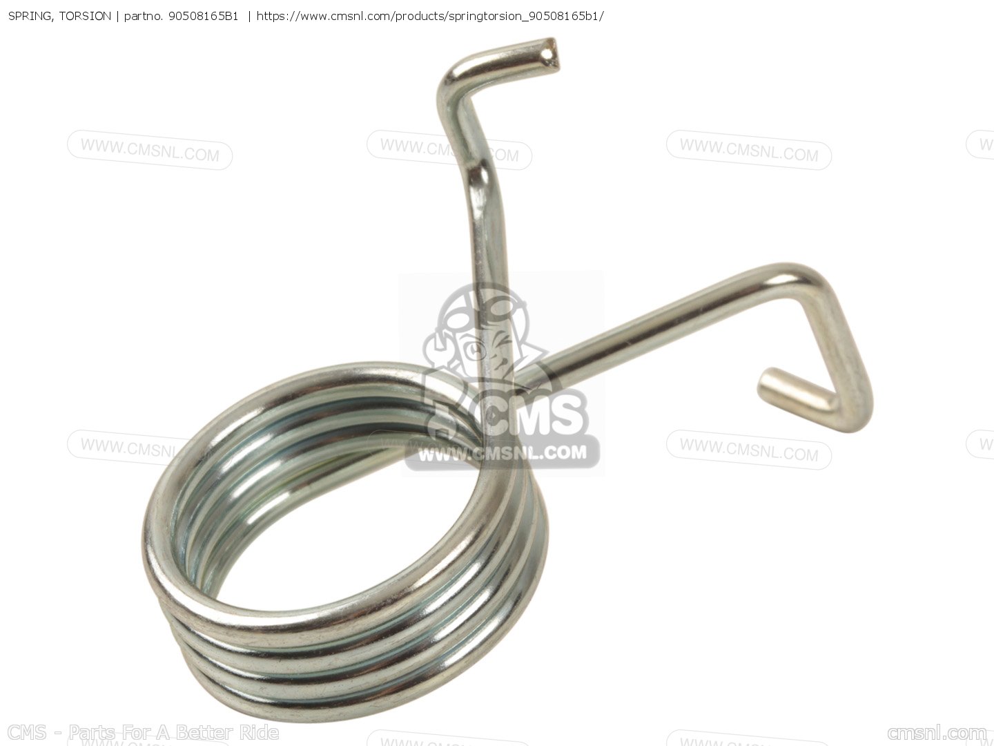 90508165B1: SPRING, TORSION Yamaha - buy the 90508-165B1-00 at CMSNL
