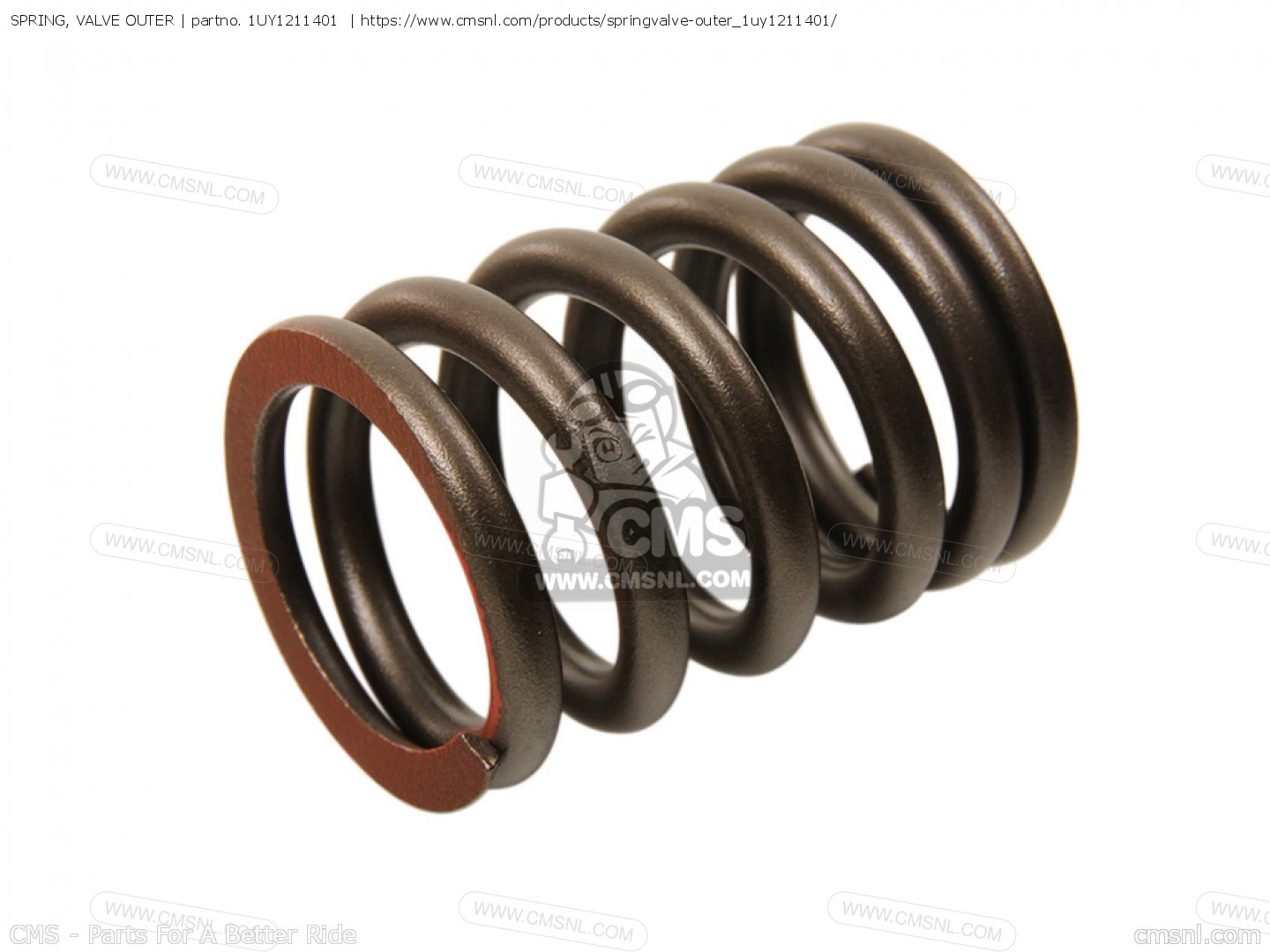 1UY1211401: SPRING, VALVE OUTER Yamaha - buy the 1UY-12114-01-00 at CMSNL