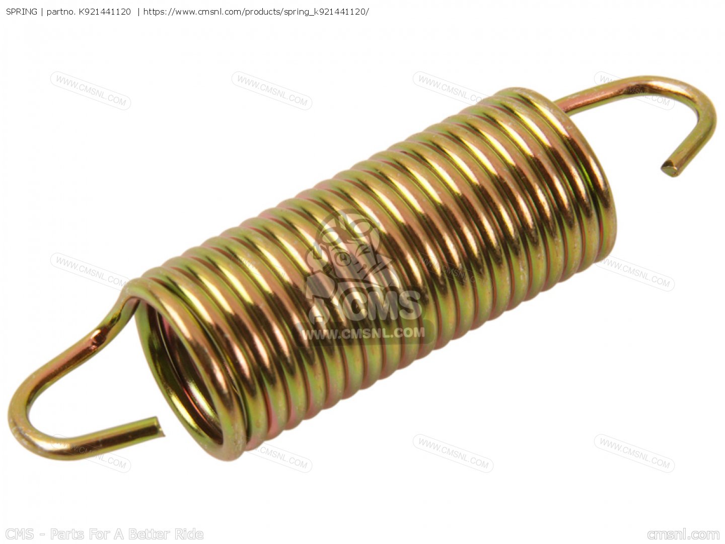 SPRING for KMX125-A12 1999 MEXICO - order at CMSNL