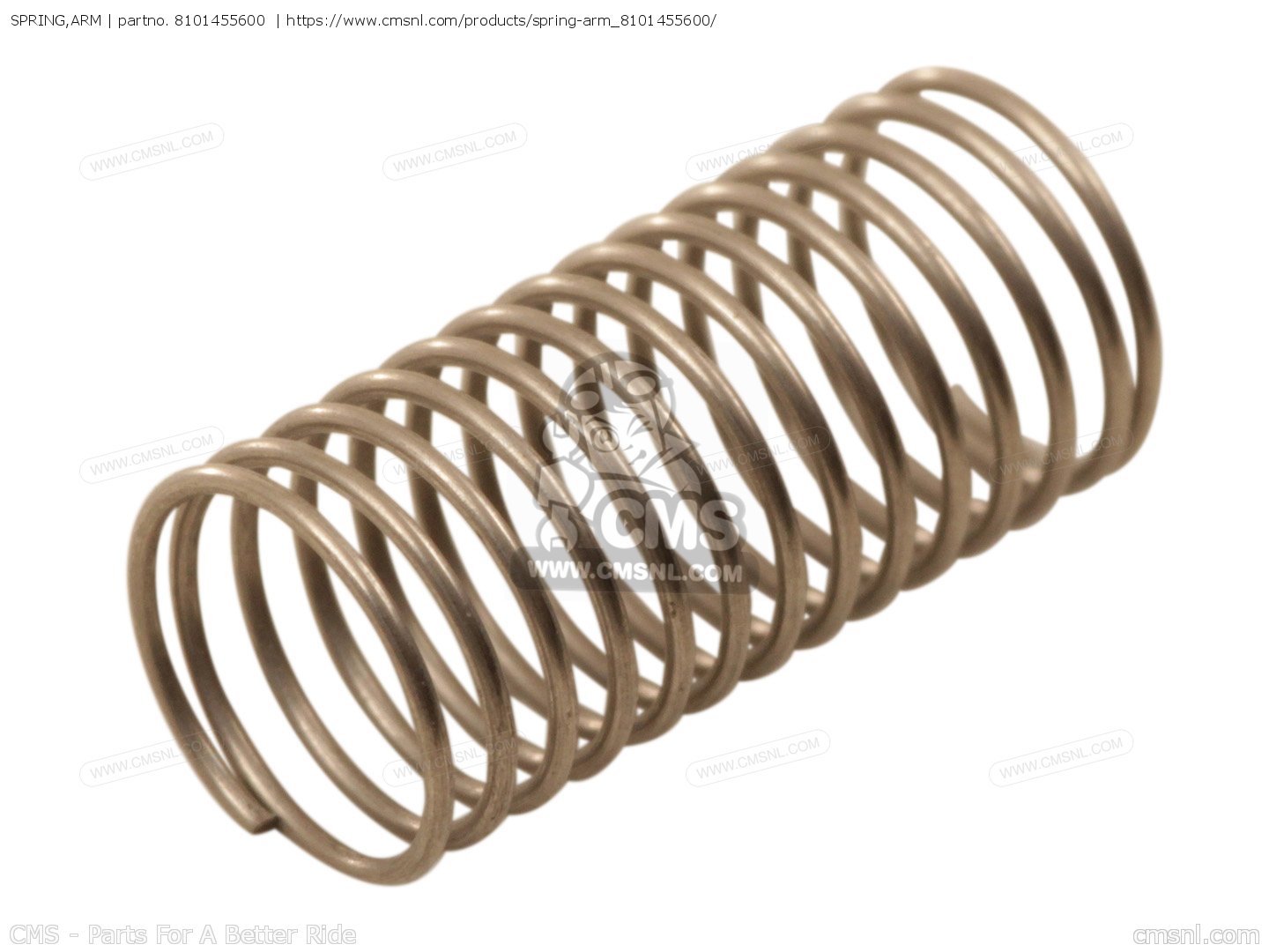 8101455600: SPRING,ARM Yamaha - buy the 810-14556-00-00 at CMSNL