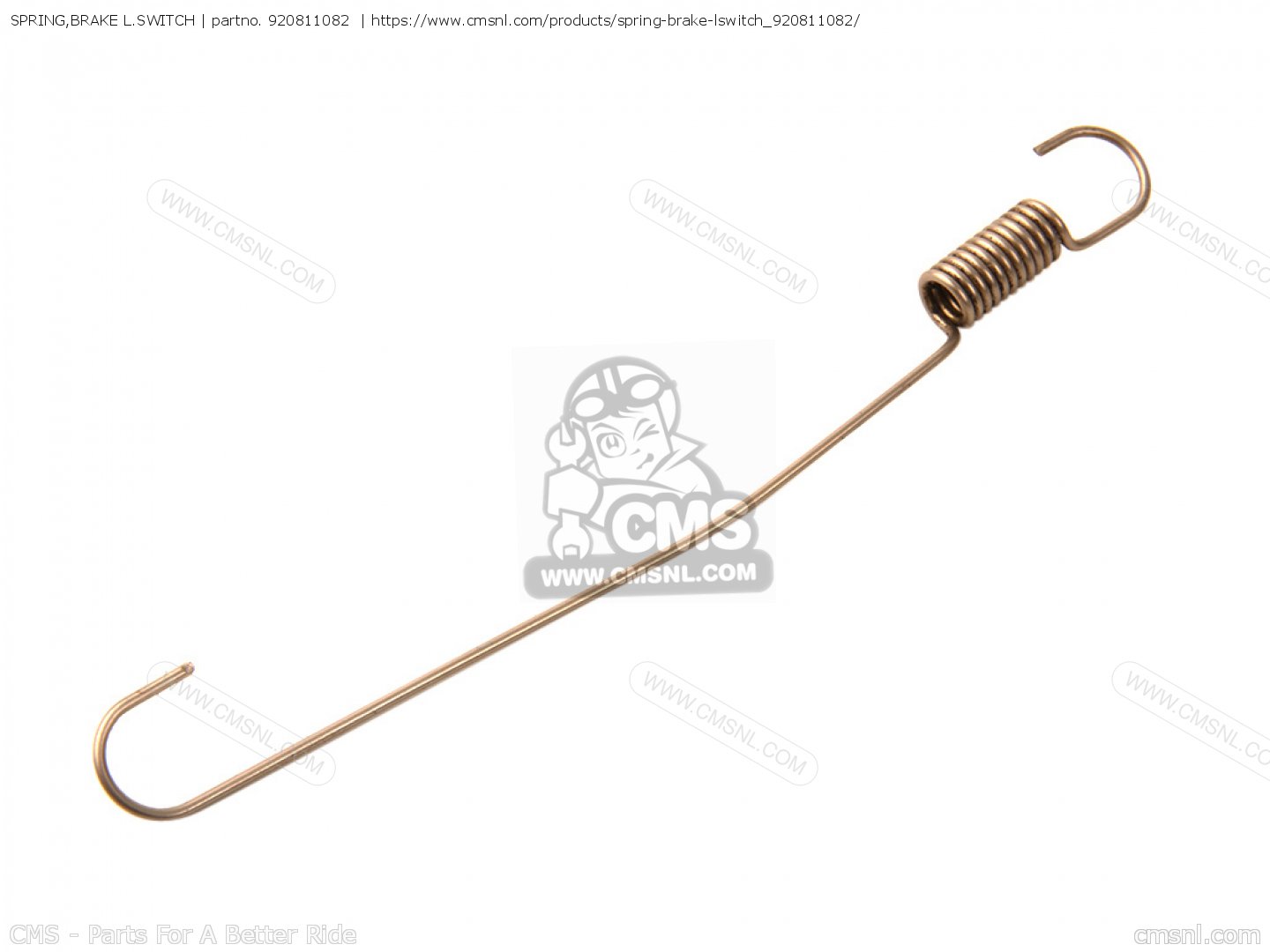 SPRING,BRAKE L.SWITCH for Kawasaki - order at CMSNL