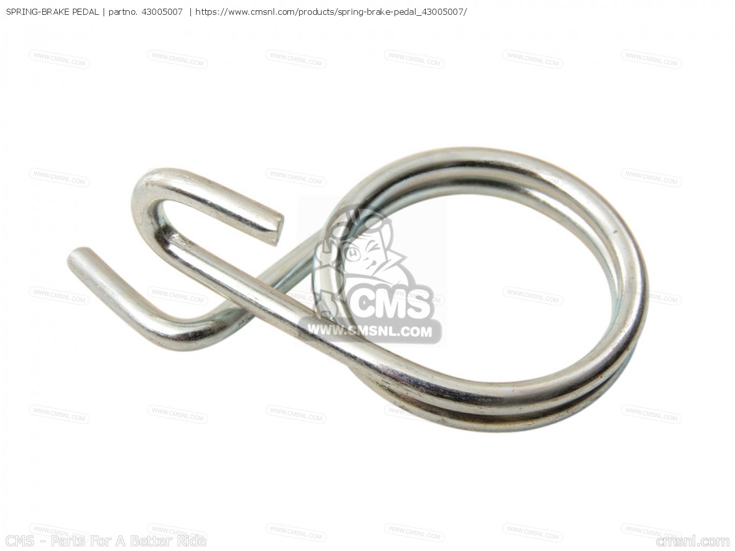 SPRING-BRAKE PEDAL for Kawasaki - order at CMSNL