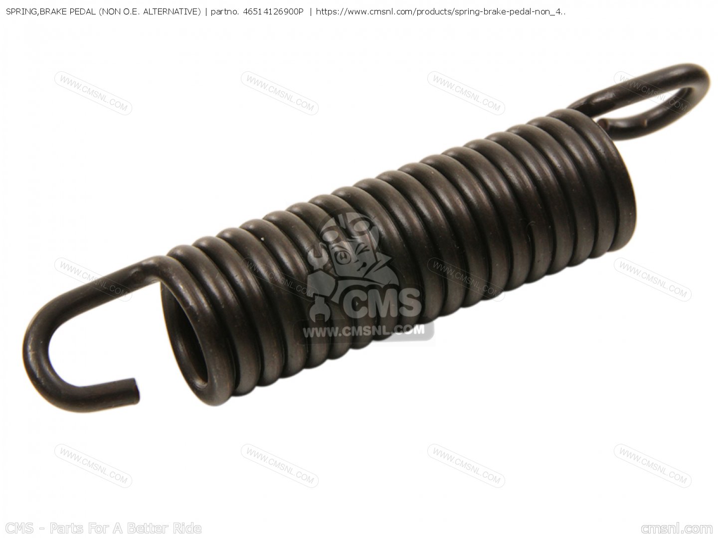 46514126900P: SPRING,BRAKE PEDAL Honda - buy the 46514-126-900P at CMSNL