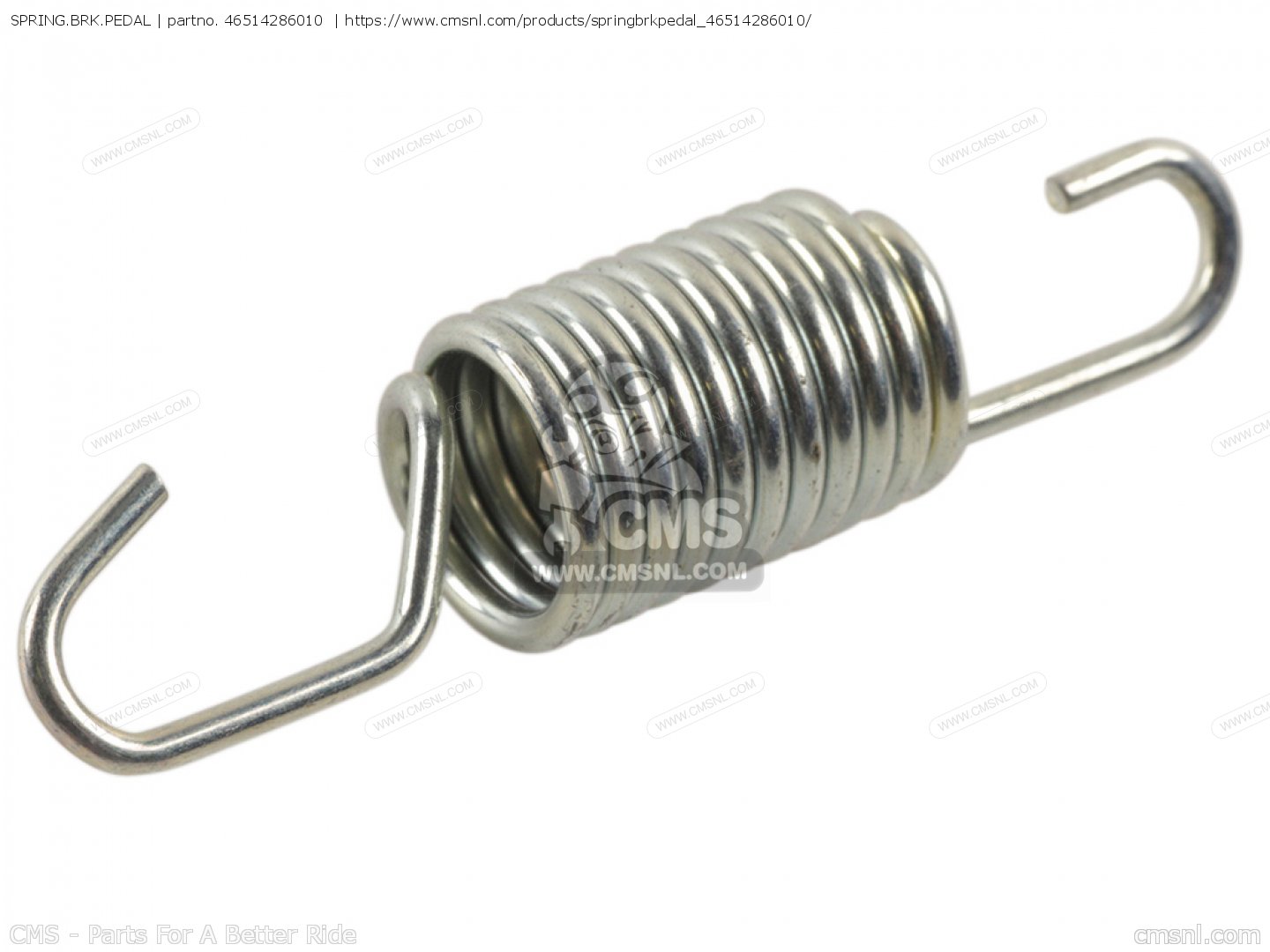 46514286010: SPRING.BRK.PEDAL Honda - buy the 46514-286-010 at CMSNL