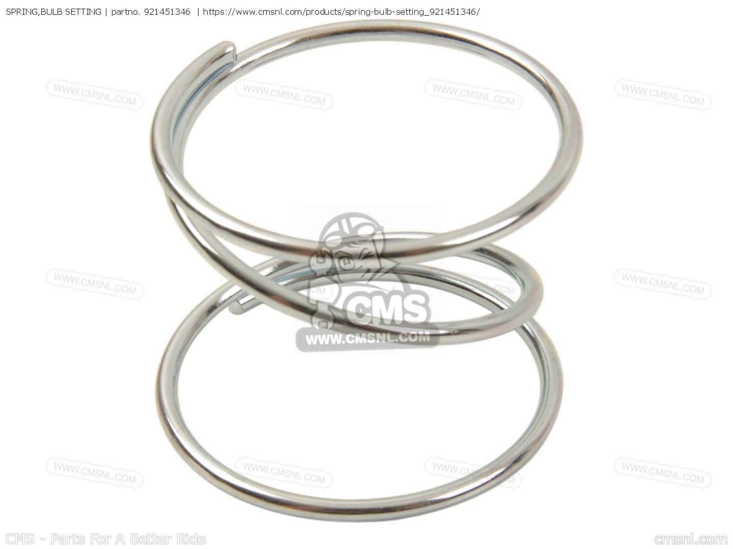 921451346: SPRING,BULB SETTING Kawasaki - buy the 92145-1346 at CMSNL