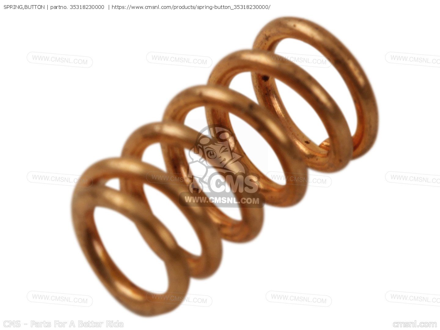 SPRING,BUTTON for CL100 SCRAMBLER 1972 K2 USA - order at CMSNL