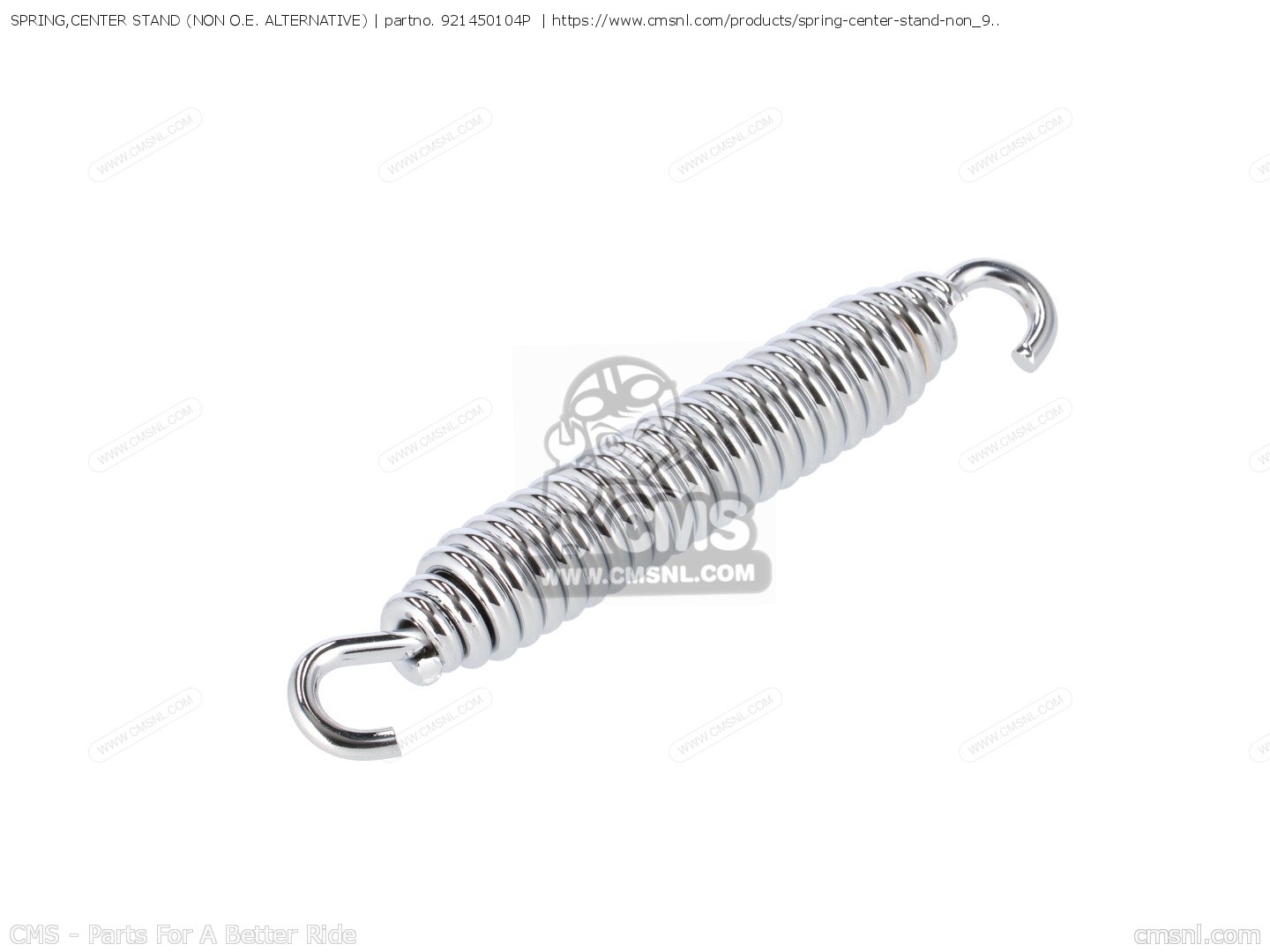 921450104P: SPRING,CENTER STAND (NON O.E. ALTERNATIVE) Kawasaki - buy ...