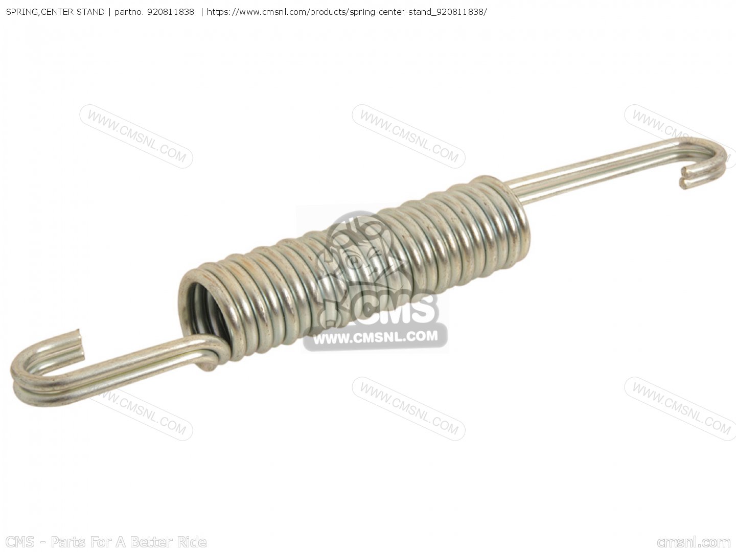920811838: Spring,center Stand Kawasaki - buy the 92081-1838 at CMSNL