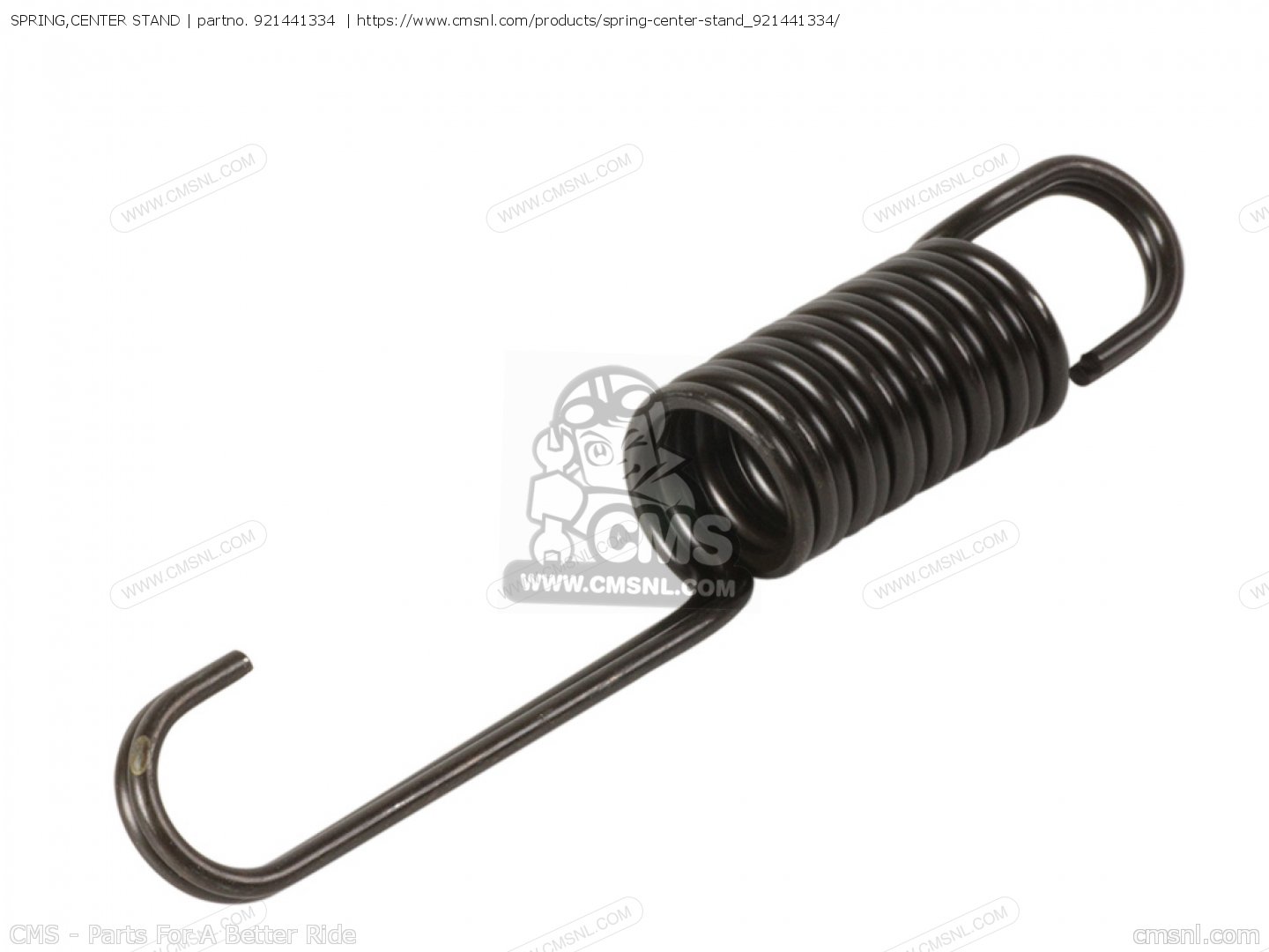 921441334: SPRING,CENTER STAND Kawasaki - buy the 92144-1334 at CMSNL