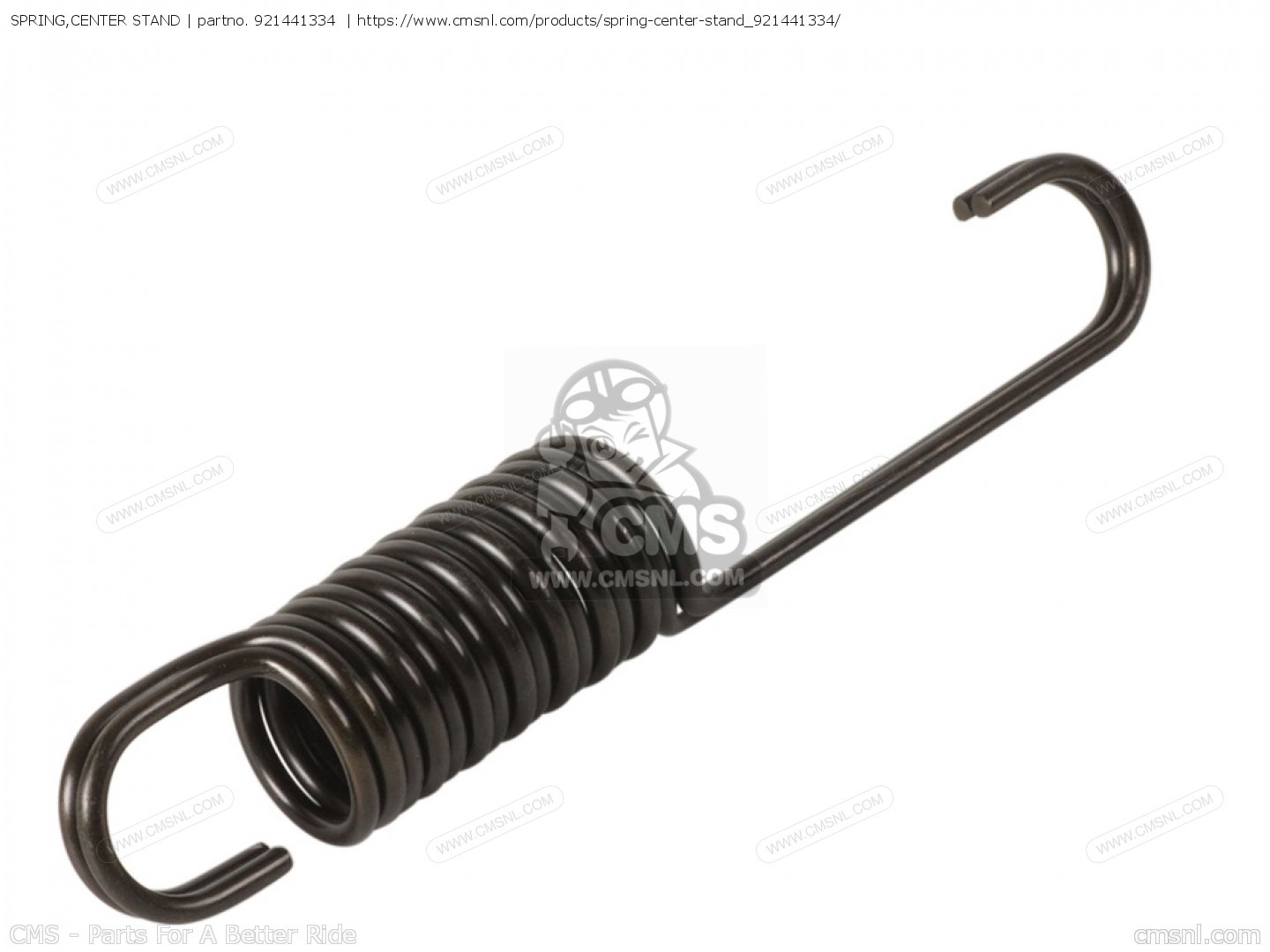 921441334: SPRING,CENTER STAND Kawasaki - buy the 92144-1334 at CMSNL