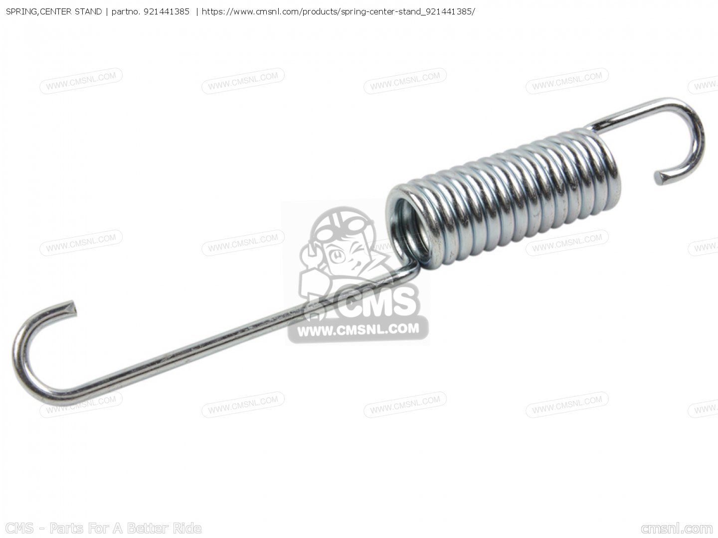 921441385: Spring,center Stand Kawasaki - buy the 92144-1385 at CMSNL