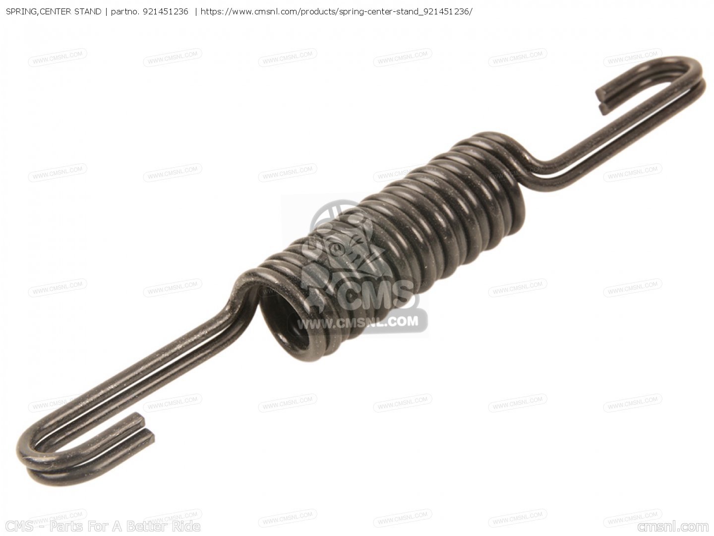 921451236: Spring,center Stand Kawasaki - buy the 92145-1236 at CMSNL