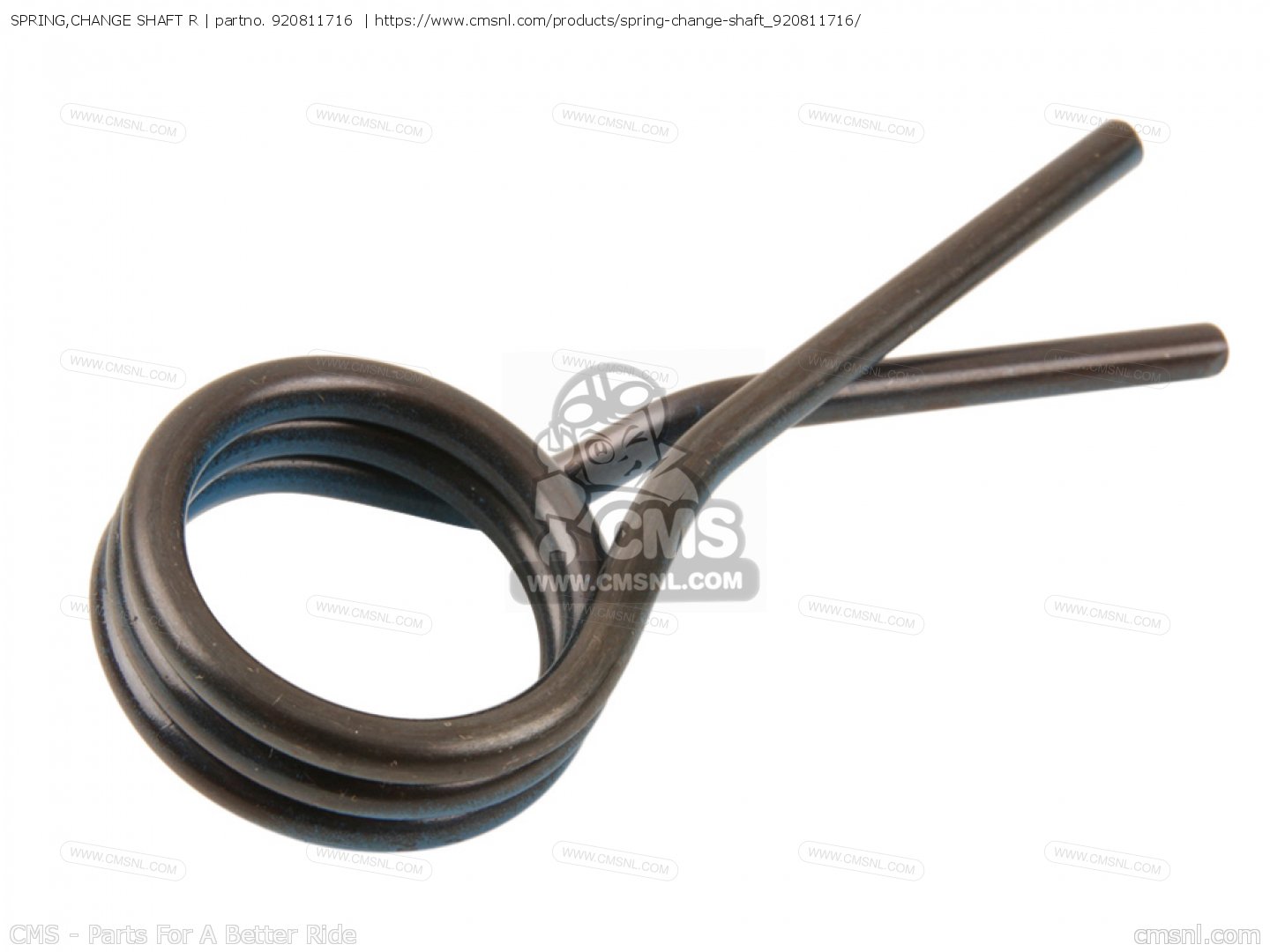 920811716: SPRING,CHANGE SHAFT R Kawasaki - buy the 92081-1716 at CMSNL