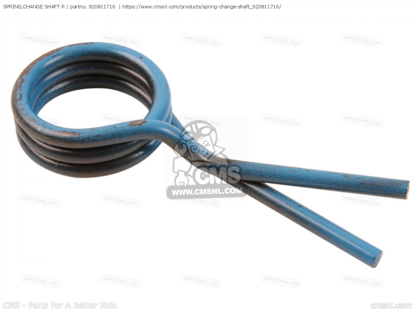 SPRING,CHANGE SHAFT R for Kawasaki - order at CMSNL