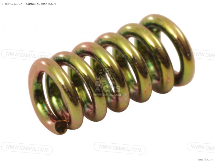 52455KT0671: SPRING,CLICK Honda - buy the 52455-KT0-671 at CMSNL