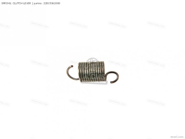 22815362000: Spring, Clutch Lever Honda - buy the 22815-362-000 at CMSNL