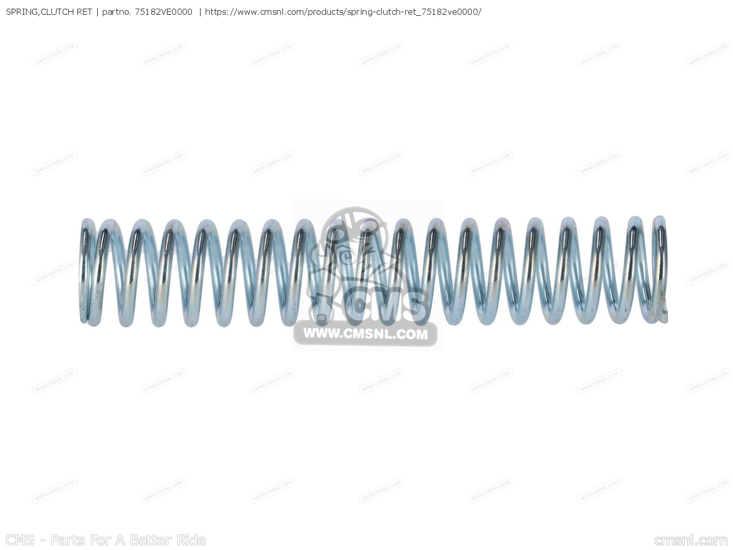 75182VE0000: Spring,clutch Ret Honda - buy the 75182-VE0-000 at CMSNL