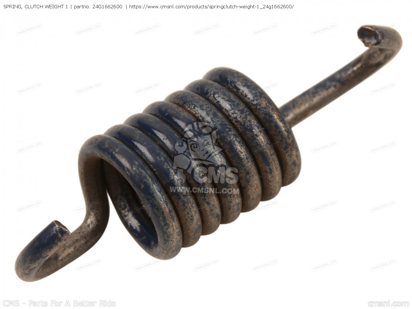 SPRING, CLUTCH WEIGHT 1 for CY50G 1996 - order at CMSNL