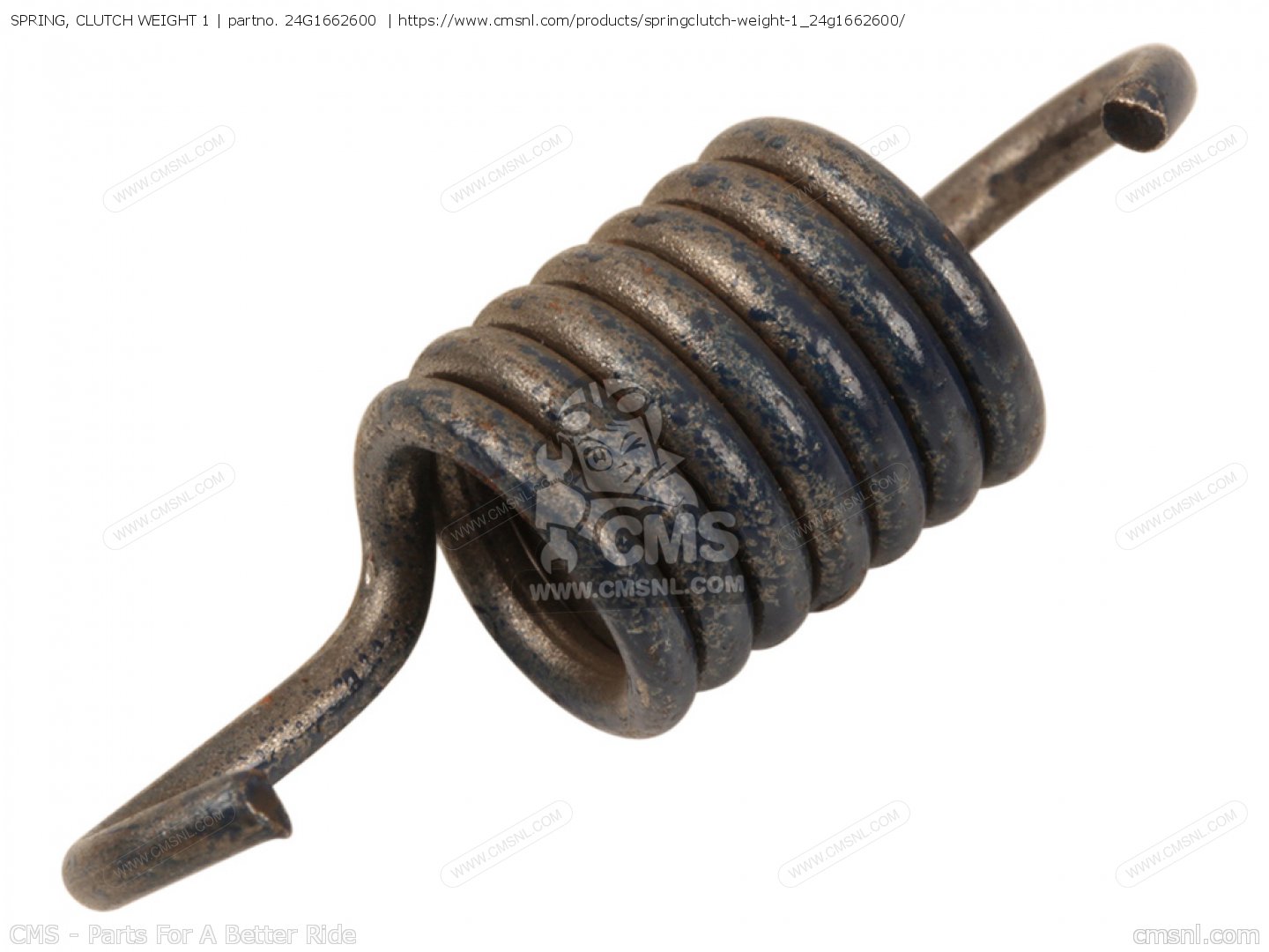 SPRING, CLUTCH WEIGHT 1 for CY50G 1996 - order at CMSNL