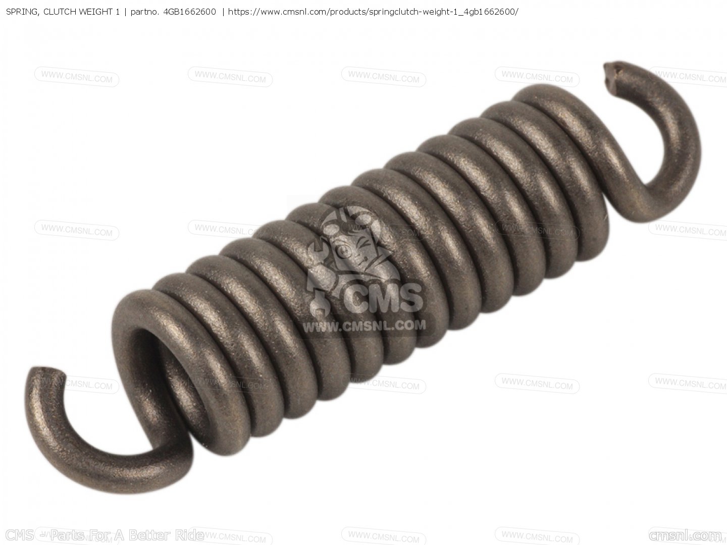 SPRING, CLUTCH WEIGHT 1 for YFM400FWE KODIAK 1993 - order at CMSNL