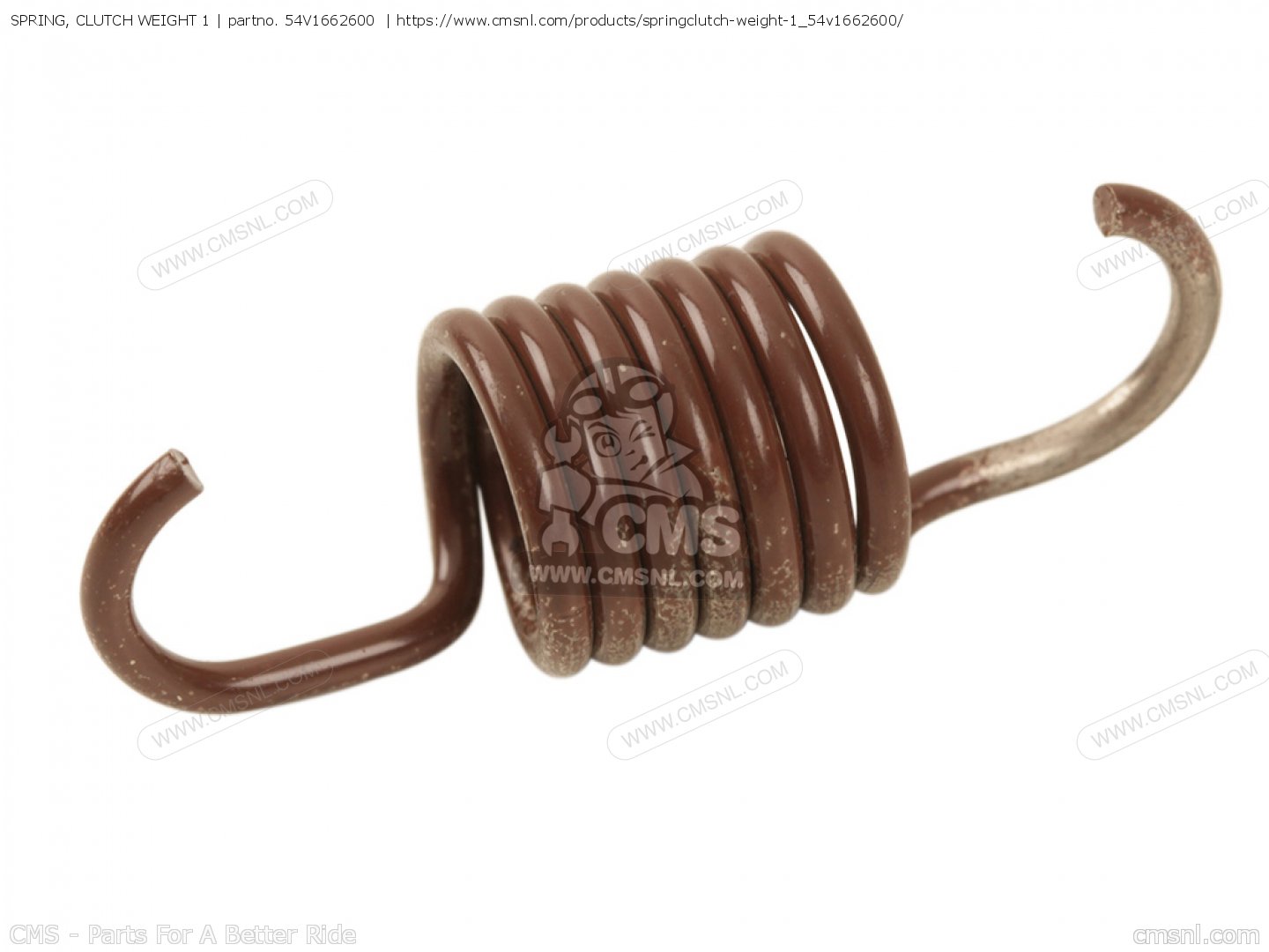 SPRING, CLUTCH WEIGHT 1 for CE50ET 1987 RIVA JOG - order at CMSNL