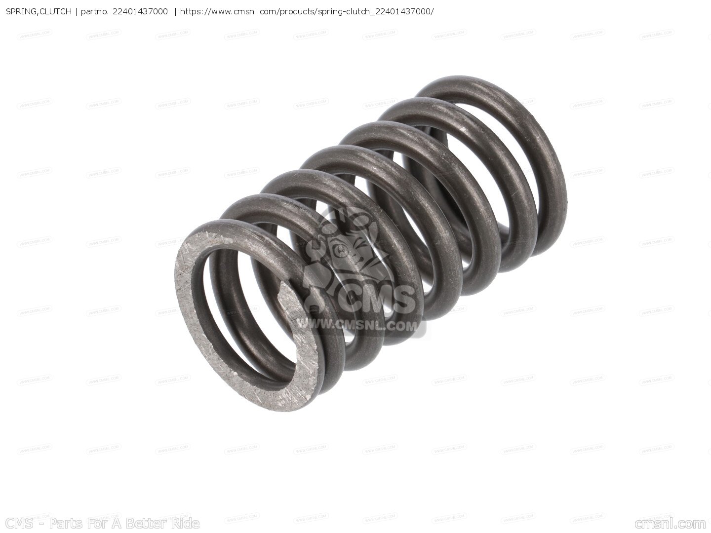 22401437000: SPRING,CLUTCH Honda - buy the 22401-437-000 at CMSNL
