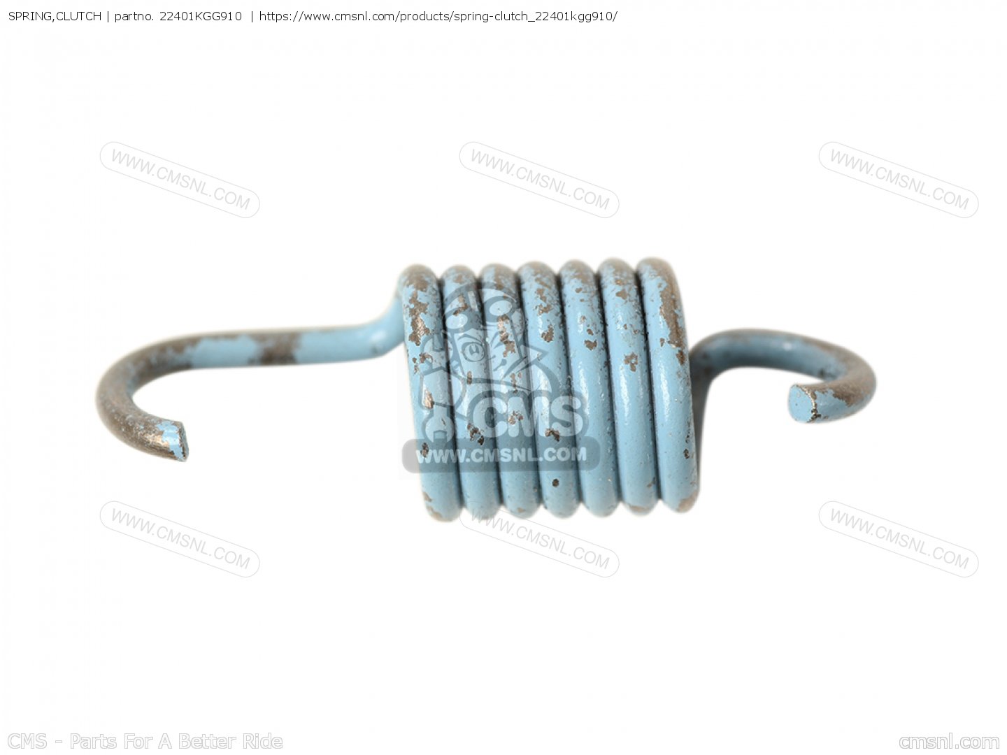22401KGG910: SPRING,CLUTCH Honda - buy the 22401-KGG-910 at CMSNL