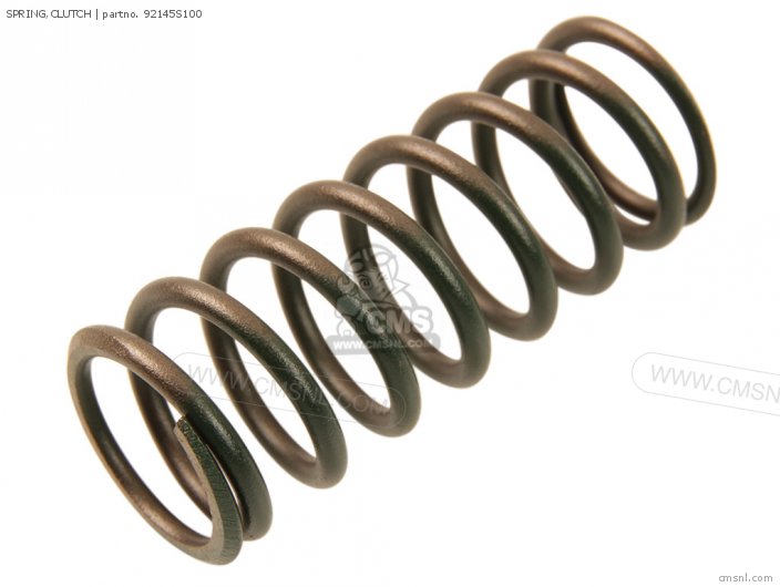 92145S100: SPRING,CLUTCH Kawasaki - buy the 92145-S100 at CMSNL
