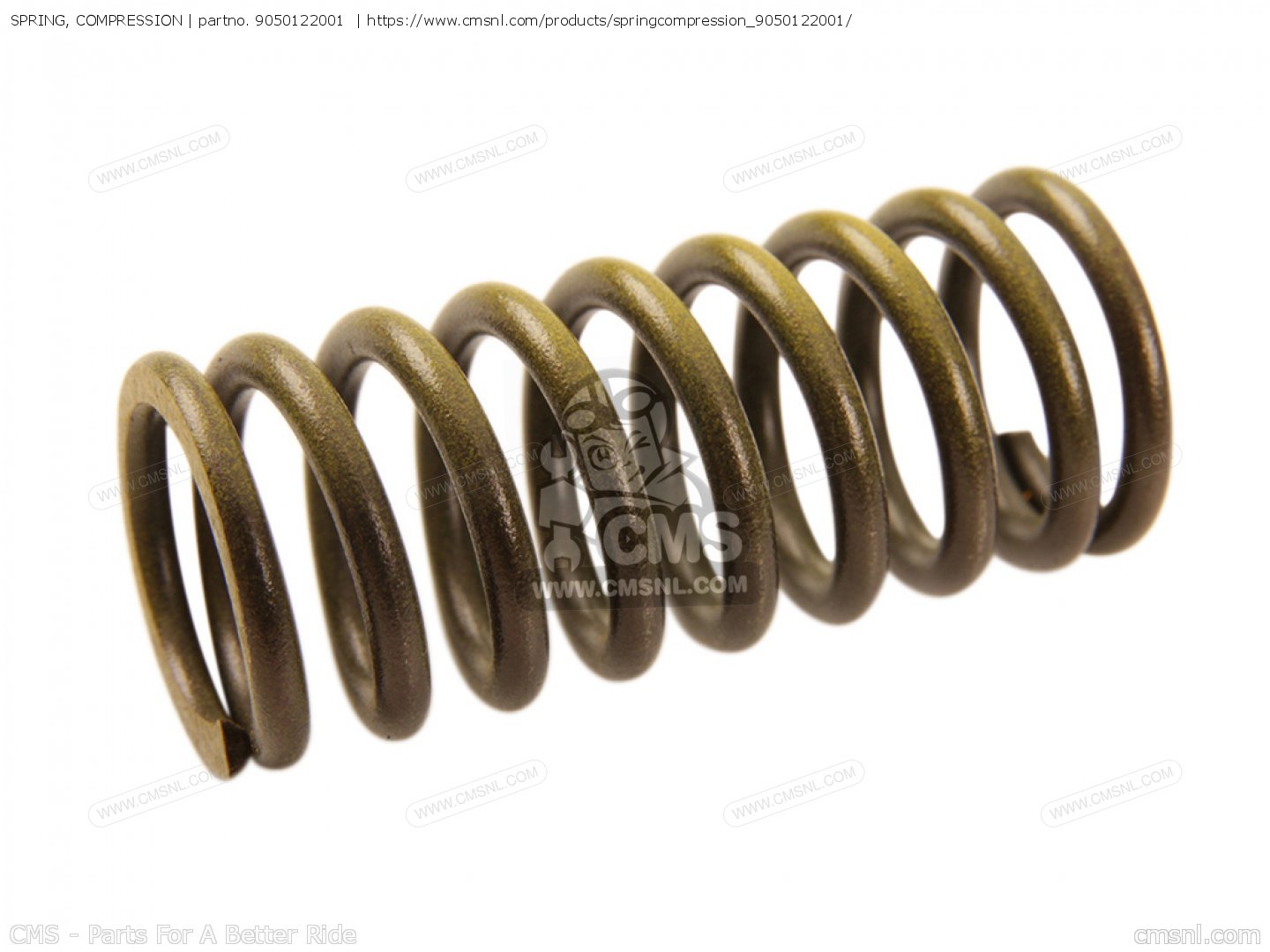 9050122001: Spring, Compression Yamaha - buy the 90501-22001 at CMSNL