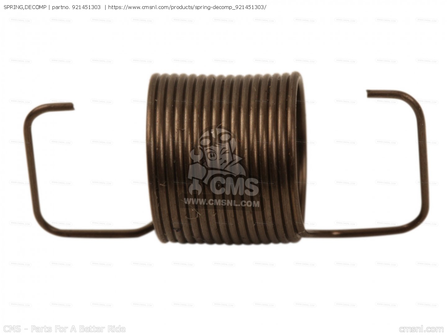 SPRING,DECOMP for KVF650-A1 PRAIRIE650 2002 USA - order at CMSNL