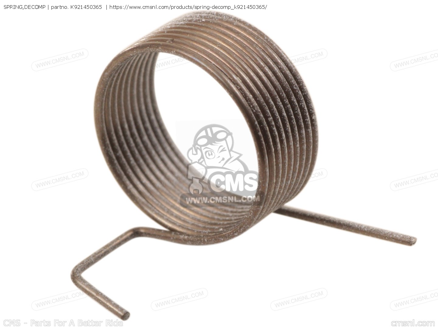 K921450365: Spring,decomp Suzuki - buy the K9214-50365 at CMSNL