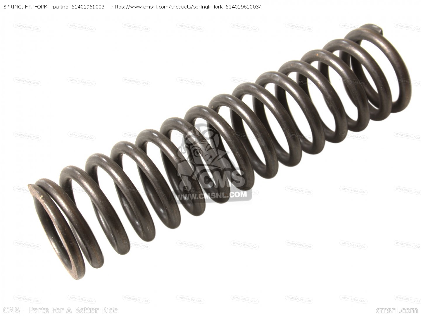 51401961003: Spring, Fr. Fork Honda - buy the 51401-961-003 at CMSNL